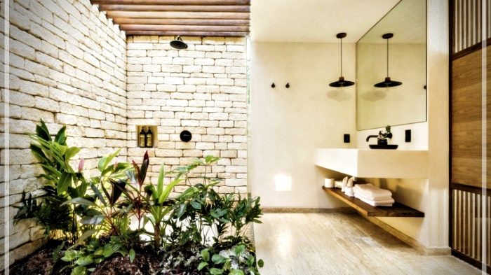 Baños con piedras - ¡Decoración + Ideas totalmente GRATIS!