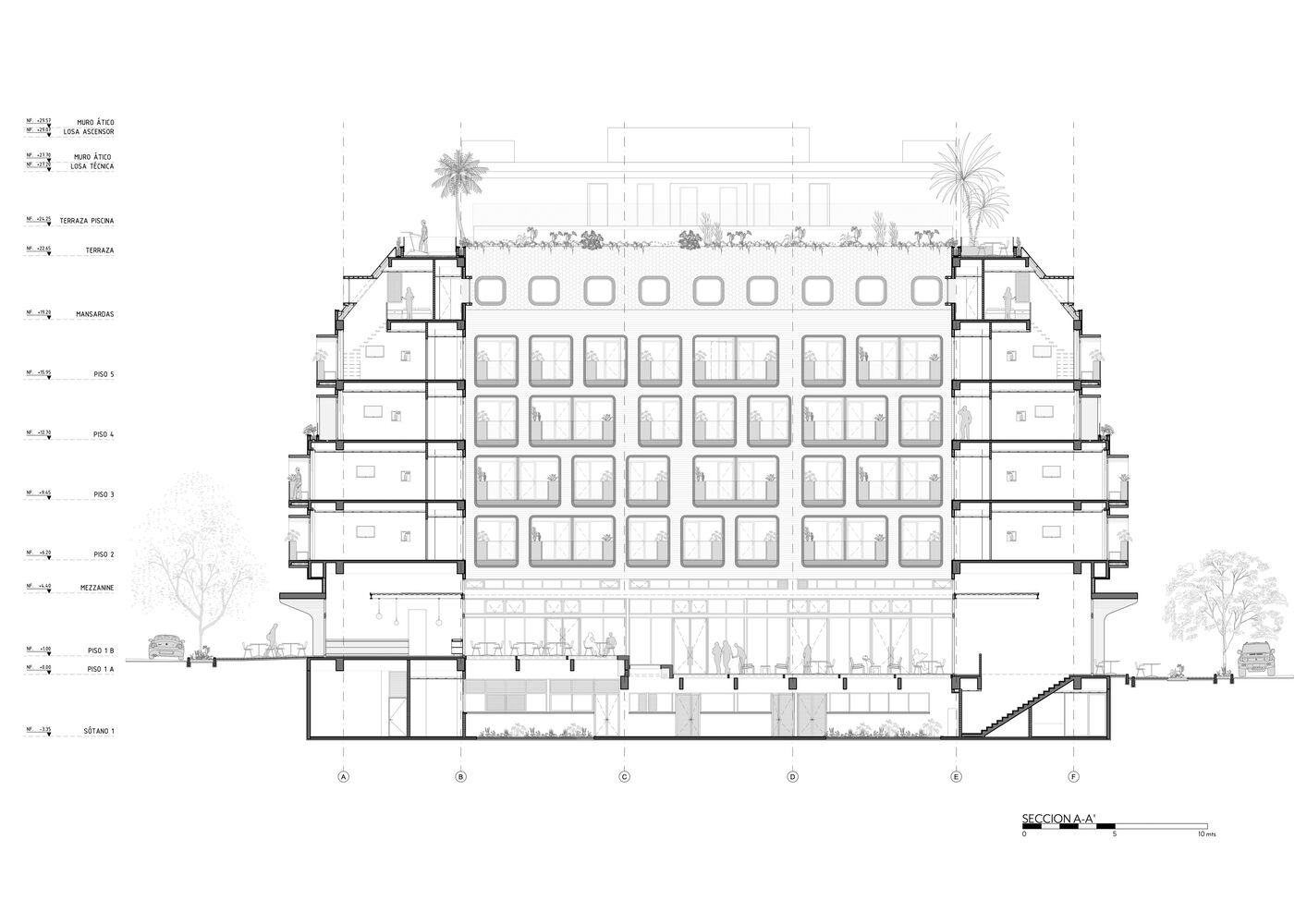 Diseño de un hotel totalmente nuevo en Colombia - MF