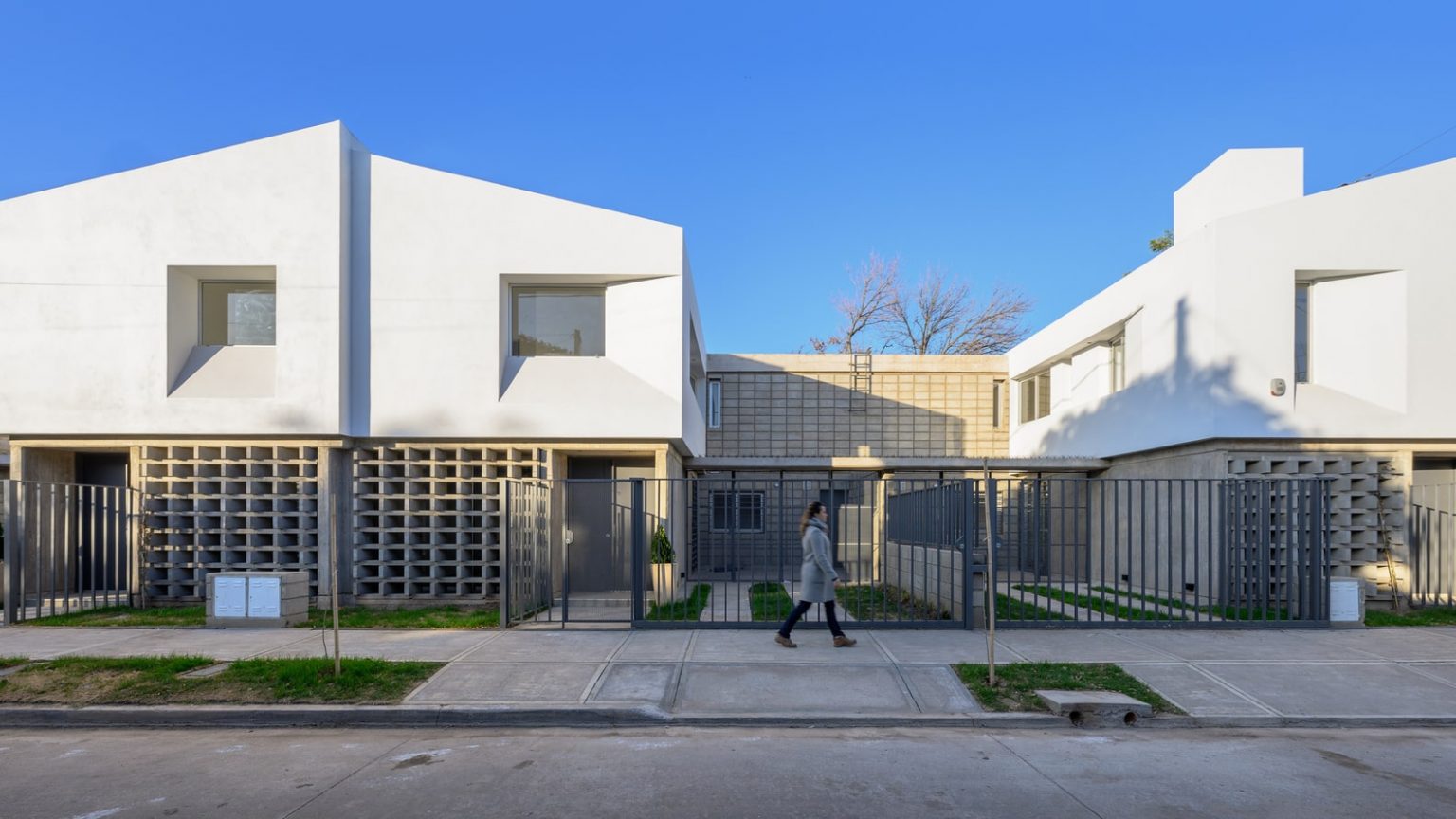 Diseño de duplex pequeños con materiales de bajo mantenimiento